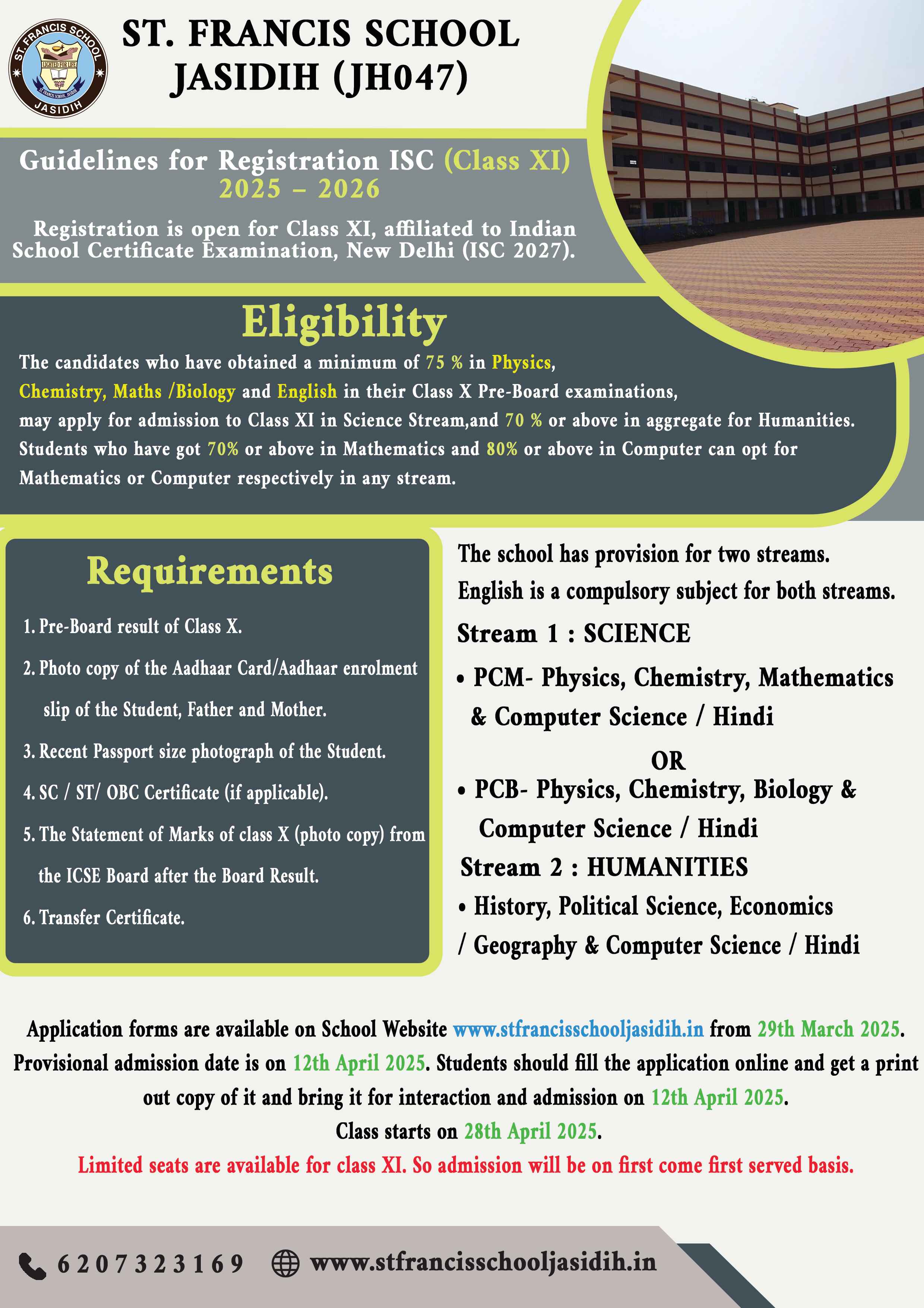 St. Francis School, Jasidih